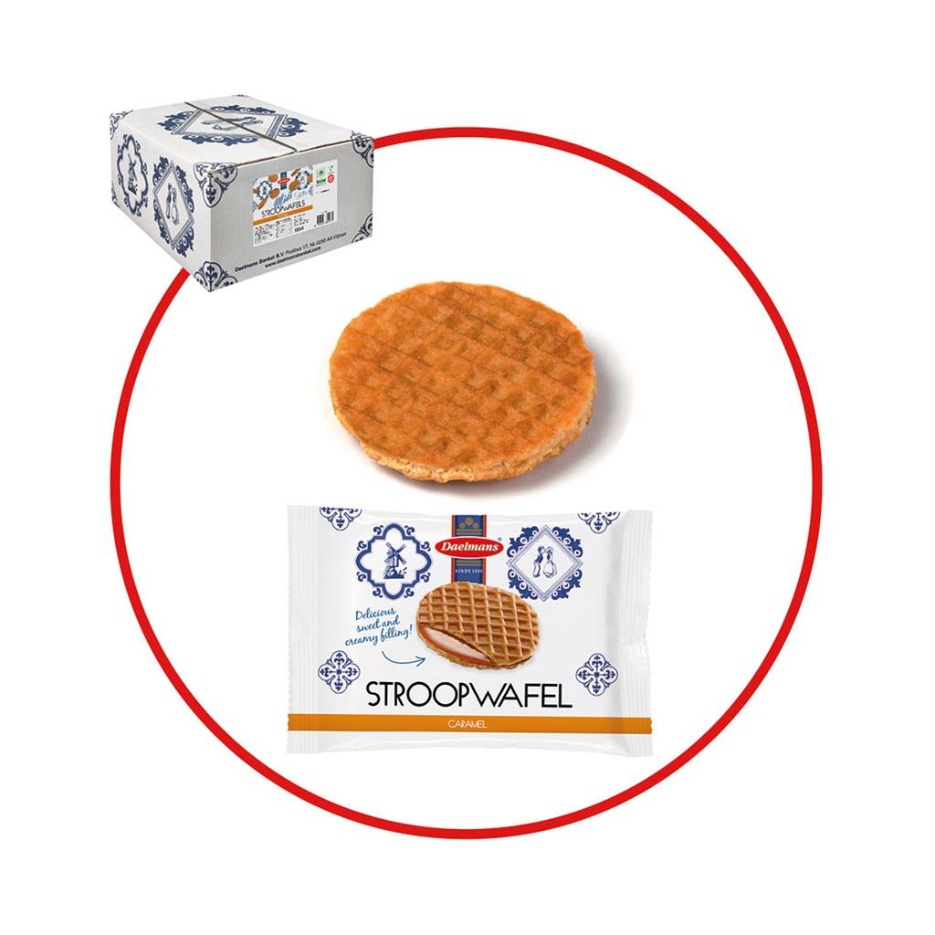 DAELMANS MIDI STROOPWAFEL 150ST - EuroFresh